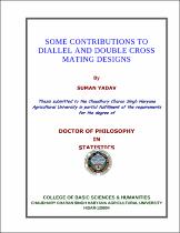 Some Contributions To Diallel And Double Cross Mating Designs