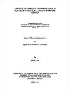 krishikosh Repository :: Browsing Thesis by Subject "Agricultural ...